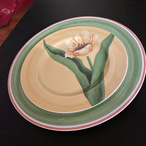 Dining | Lovely Two Piece Set Of Roscher And Company Stoneware | Poshmark